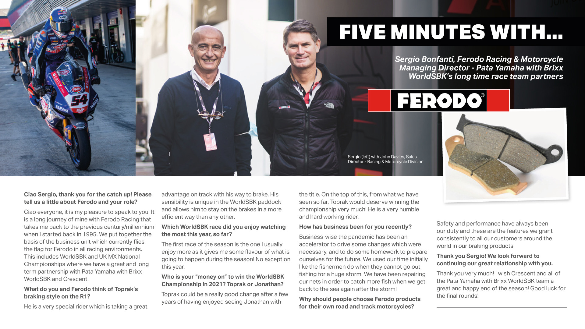 Five minutes with...